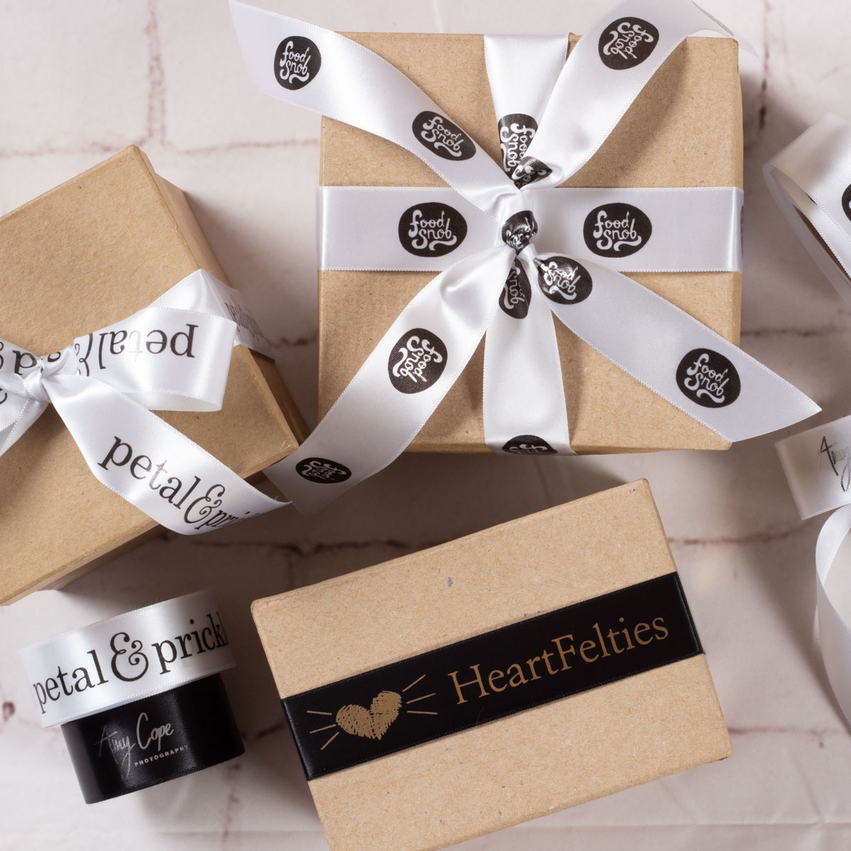 Custom Printed Ribbon for Events & Gifts - Ribbons & Rosettes