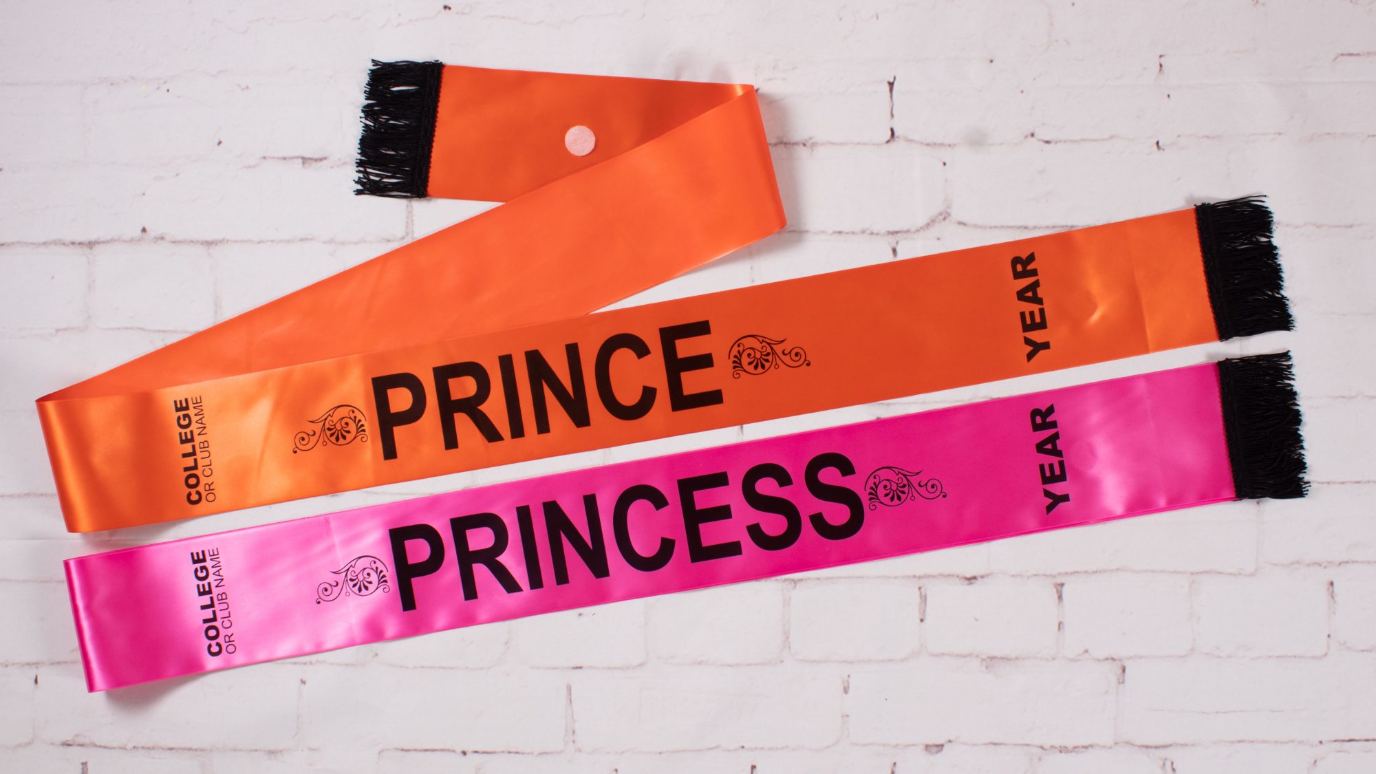 Ball Sashes- Printed Prize Ribbons & Rosettes | Christchurch, NZ