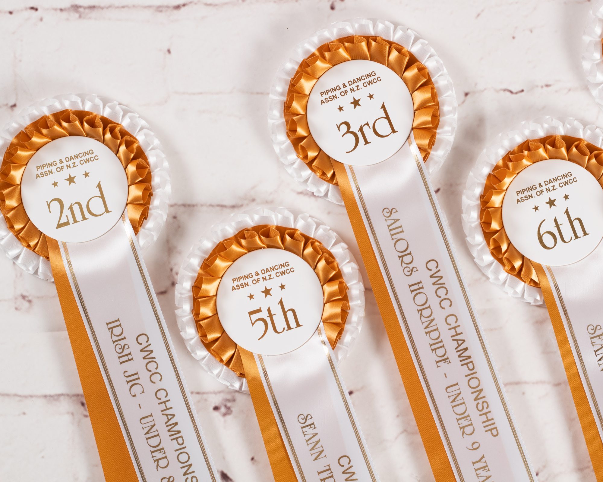 Dancing events - Ribbons and Rosettes