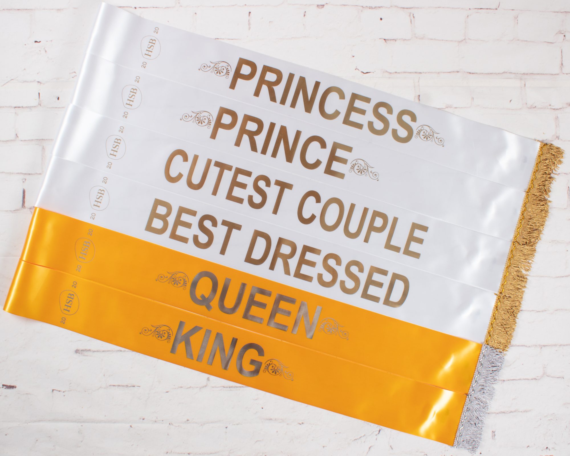 Ball Sashes- Printed Prize Ribbons & Rosettes | Christchurch, NZ