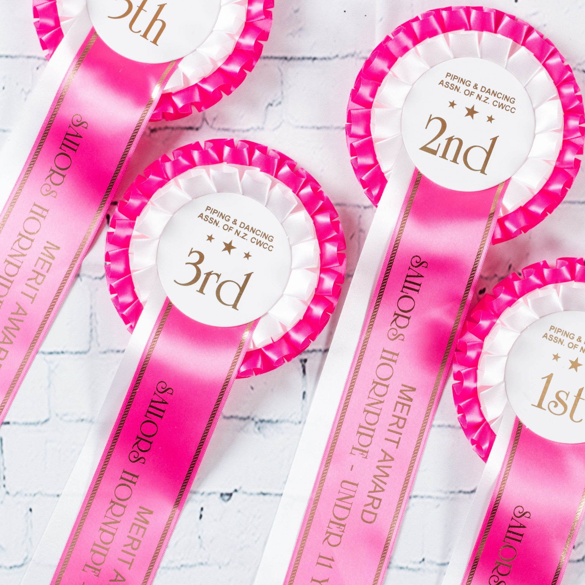 Dancing Events - Ribbons and Rosettes