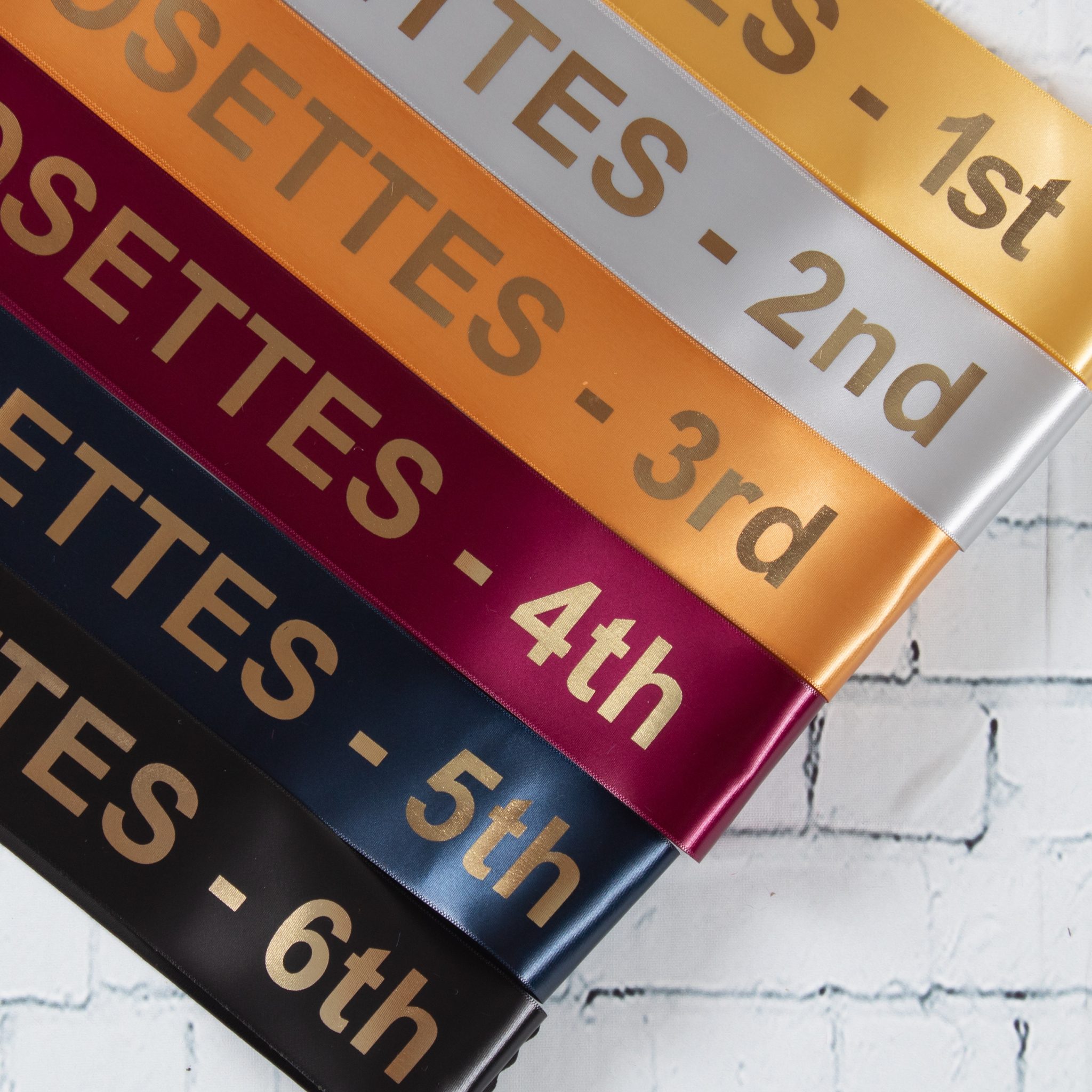 Custom Prize Ribbons for Animal Shows & Events NZ Made