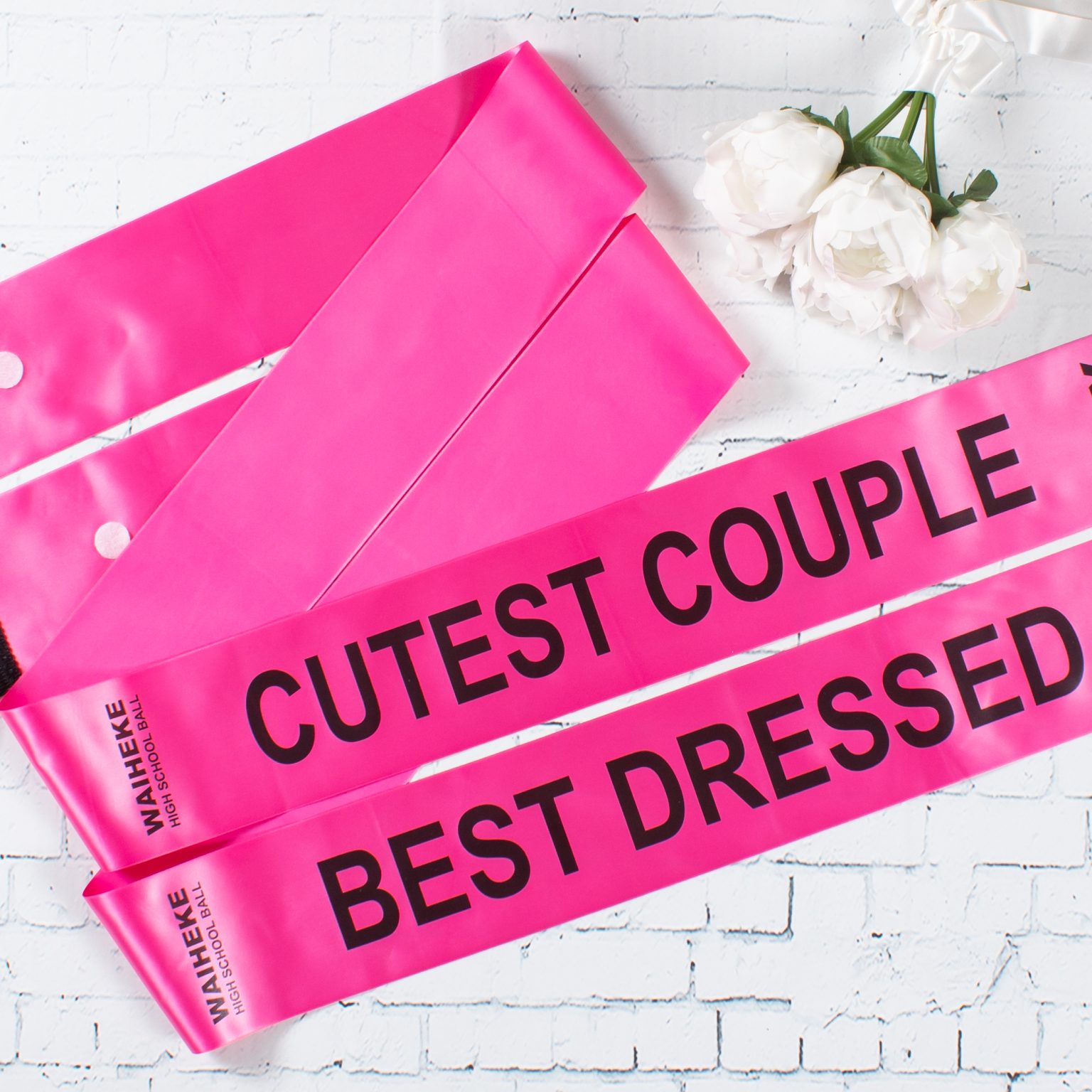 Ball Sashes- Printed Prize Ribbons & Rosettes | Christchurch, NZ
